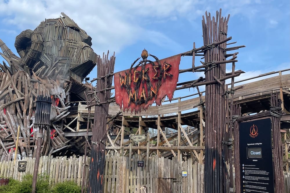 Review: Wicker Man Track Walk at Alton Towers