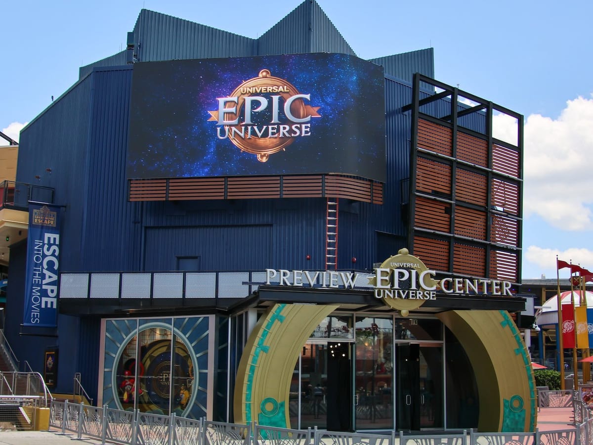 First Look Inside Epic Universe Preview Center