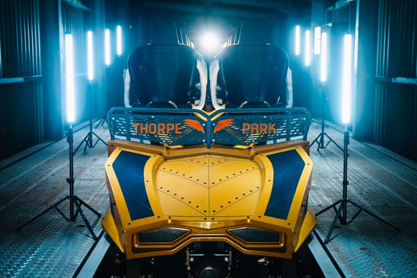 Thorpe Park unveils the train for Hyperia